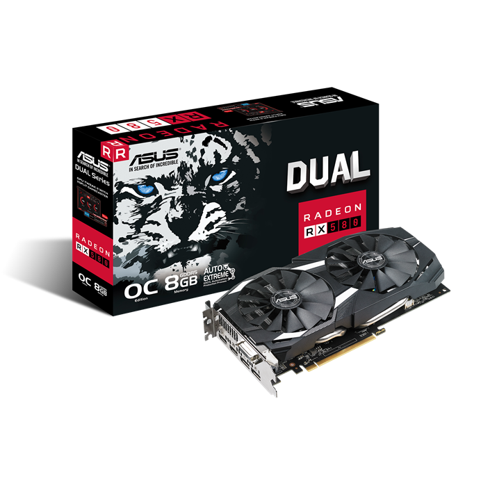 DUAL-RX580-O8G｜显卡｜ASUS 中国