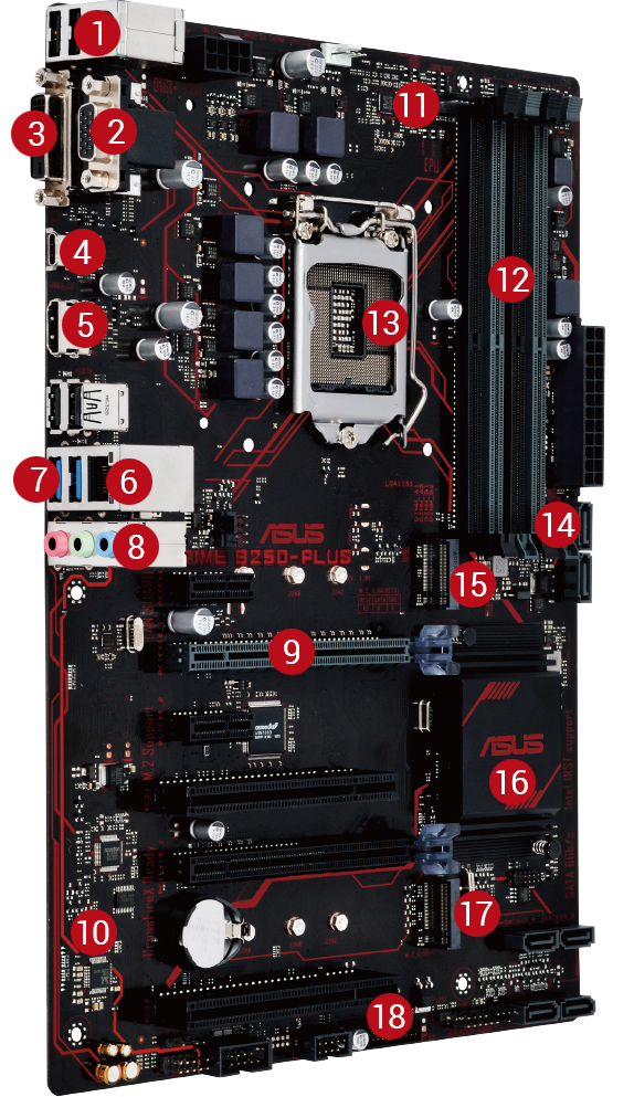 PRIME B250-PLUS｜主板｜ASUS 中国